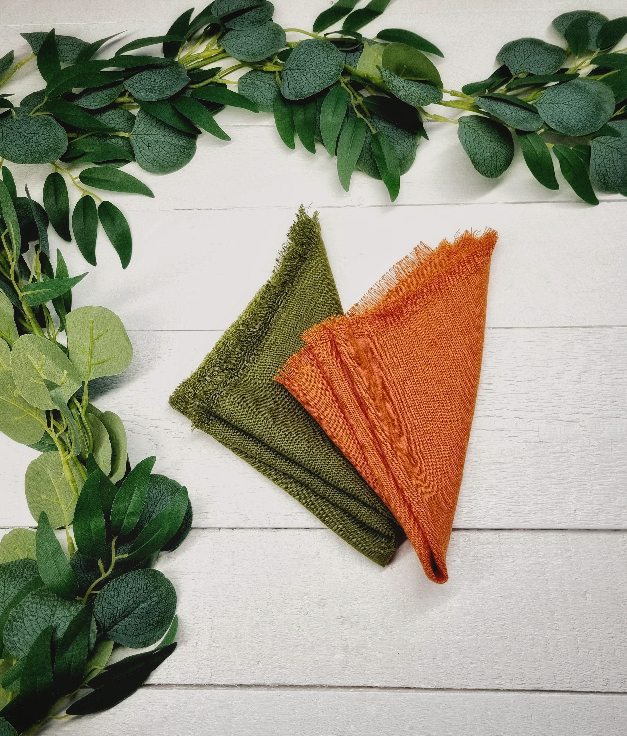 Raw Edges Linen Napkins Frayed Edge Napkins Linen Napkins - Etsy