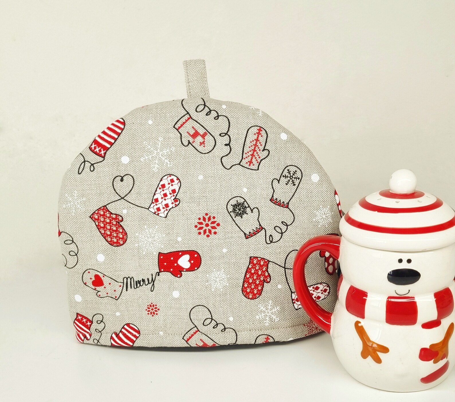 Fabric Teapot Cozy, Christmas Teapot Cozy, Insulated Tea Cosy, Coffee ...