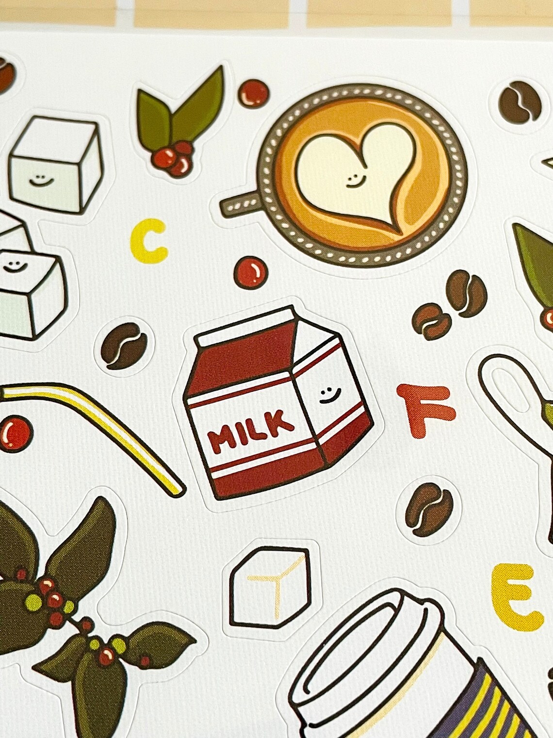 Bonito Coffee Break B6027 Stickers, Planner Stickers, Deco Stickers ...
