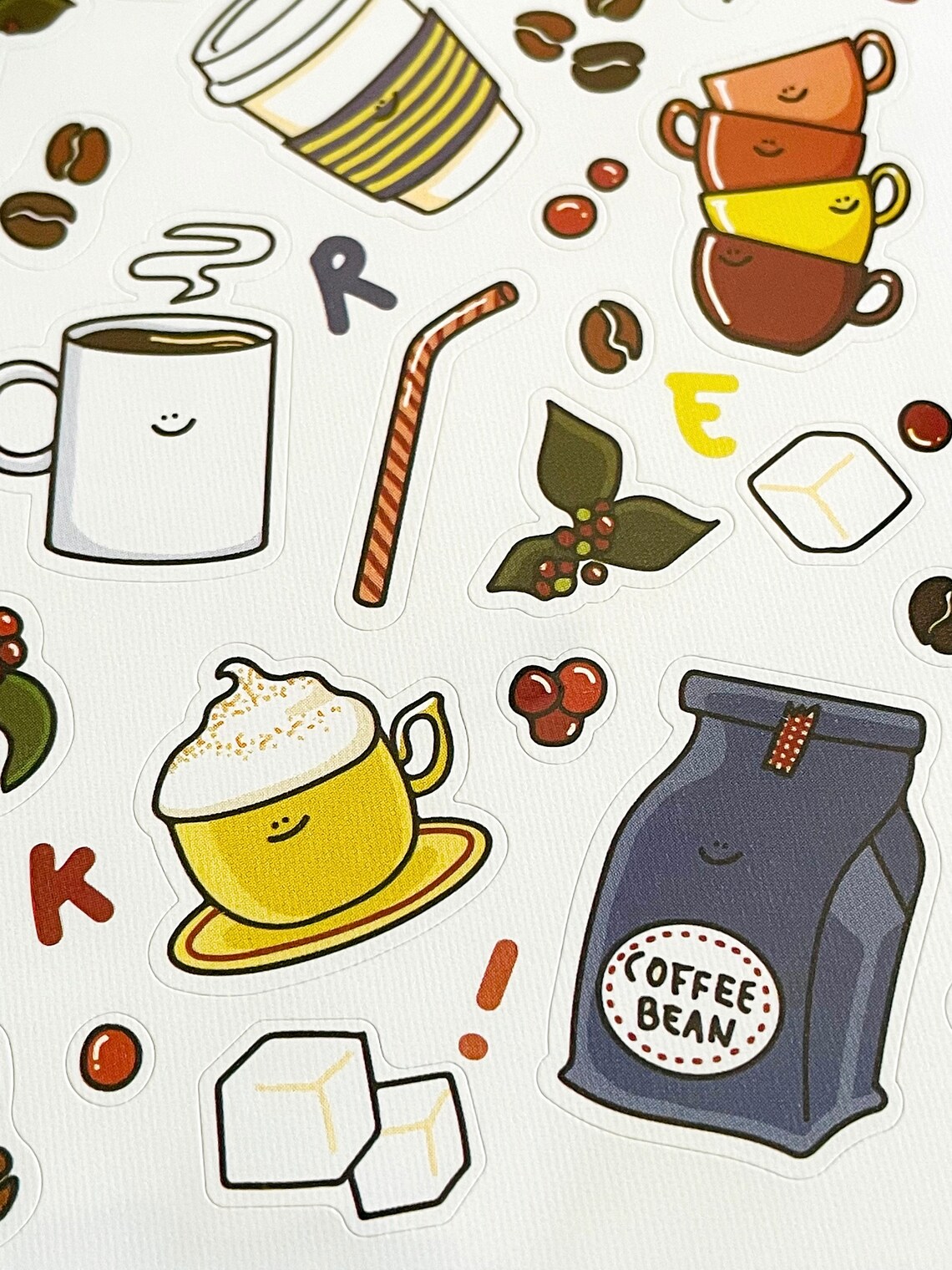 Bonito Coffee Break B6027 Stickers, Planner Stickers, Deco Stickers ...