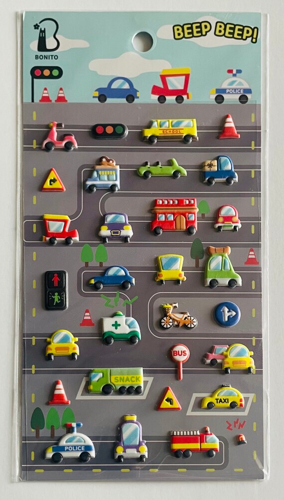 Bonito Car Stickers B6018 Planner Stickers Deco Stickers | Etsy