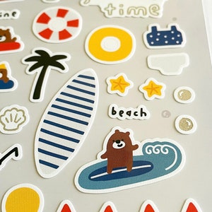 Bonito Summer Time Stickers B6031, Planner Stickers, Deco Stickers ...