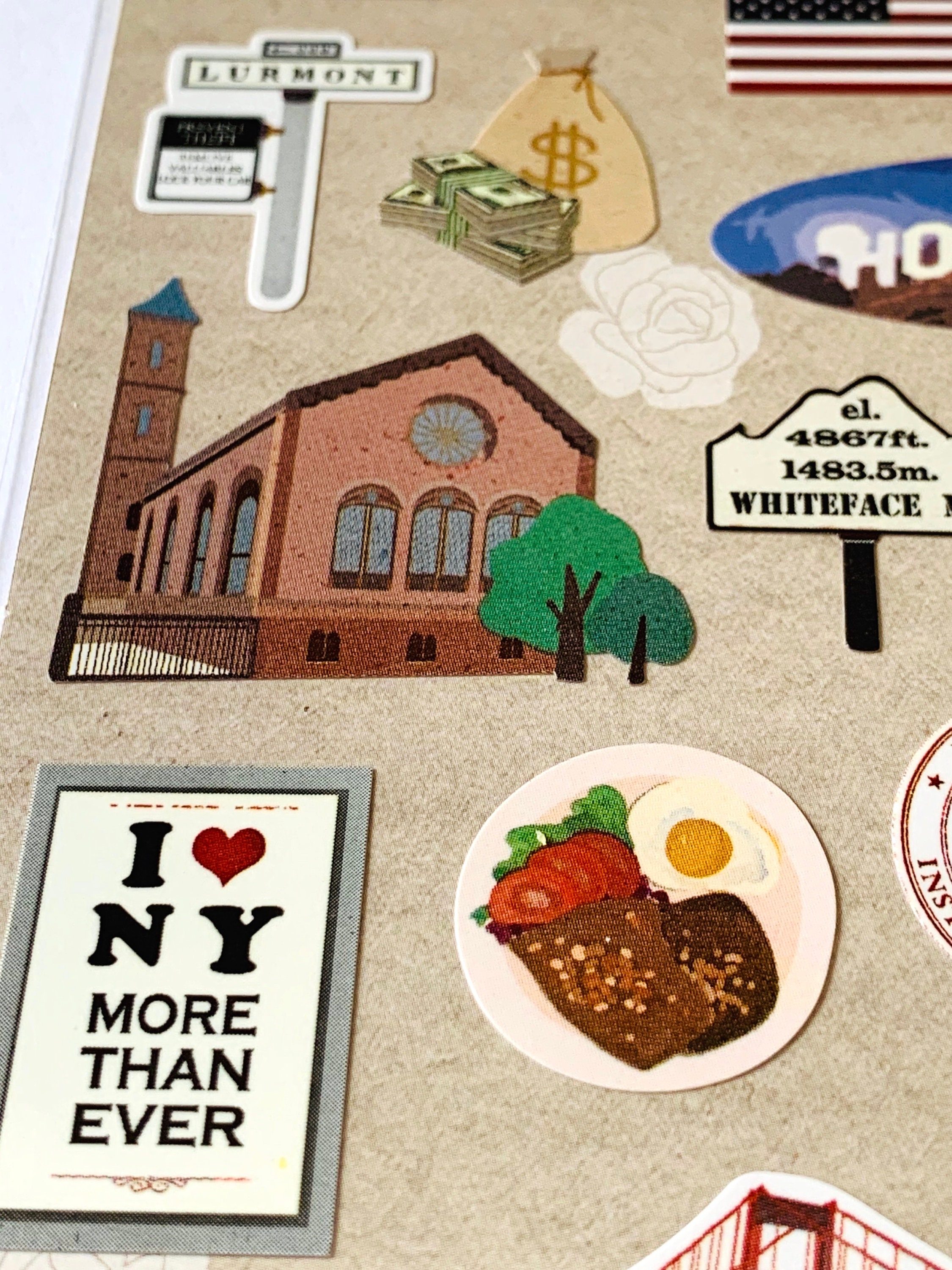 Nekoni Country Stickers Planner Stickers Deco Stickers Cute | Etsy