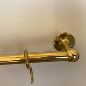 Kitchen Rack From Solid Unlacquered Brass Rod Diameter 16mm With Hook ...