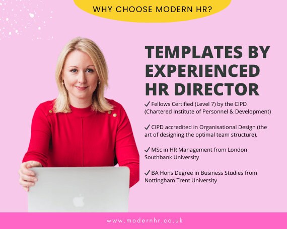 HR Manager Job Description Template | Editable MS Word - Etsy