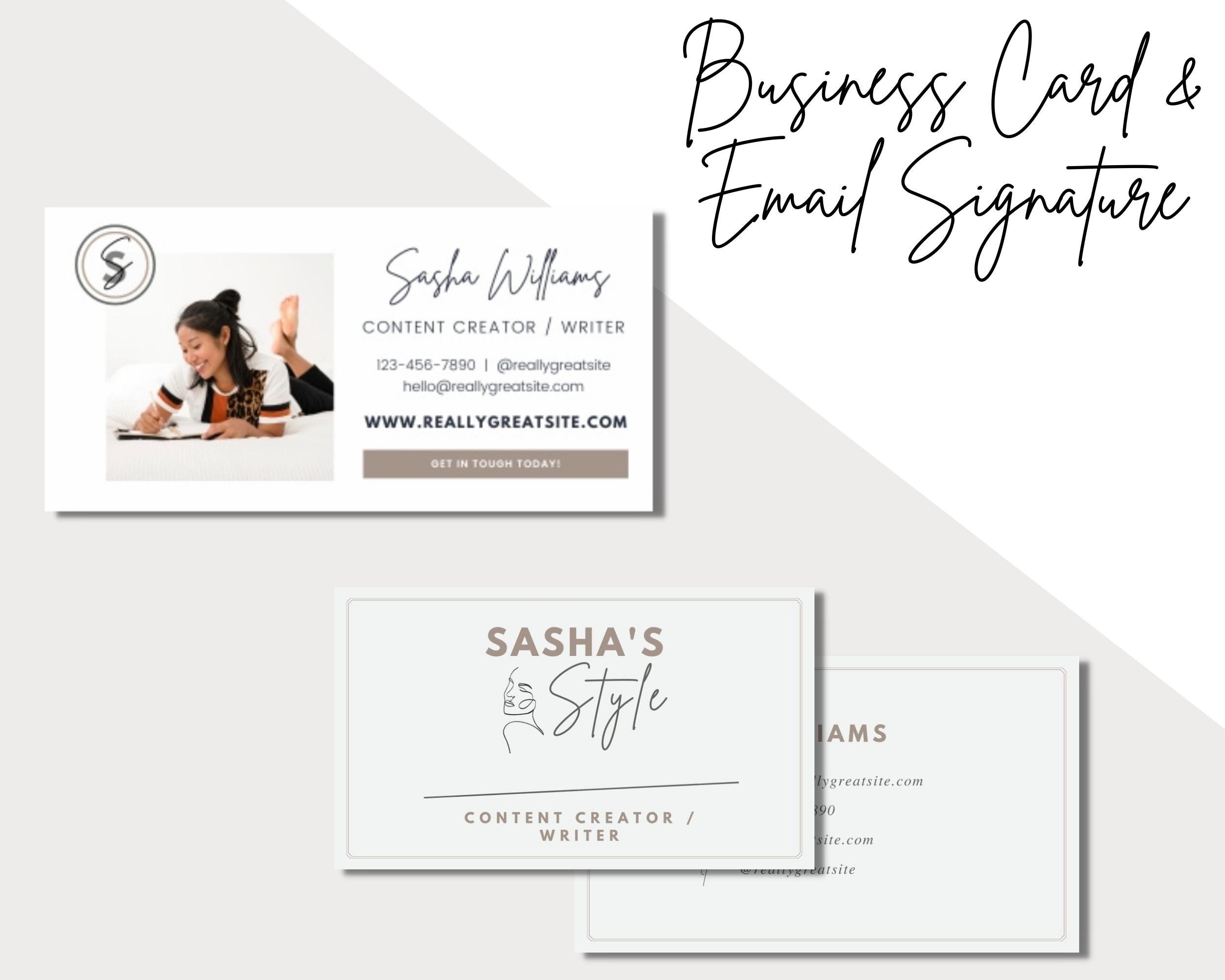 Branding Kit, Canva Templates, Logo, Customizable Branding Bundle, Mood ...