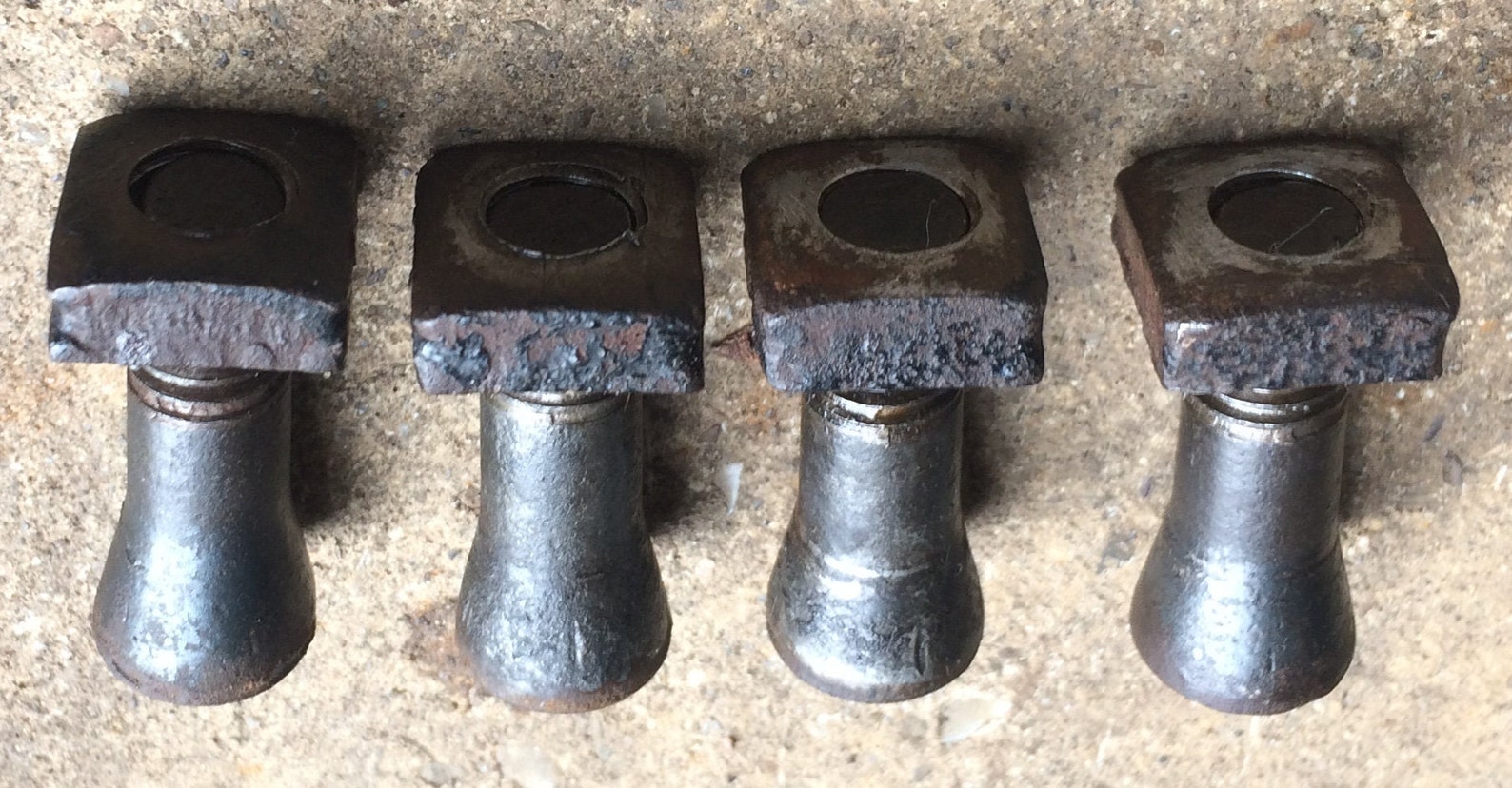 Antique Singer Treadle Sewing Machine Mounting Bolts and Nuts - Etsy UK