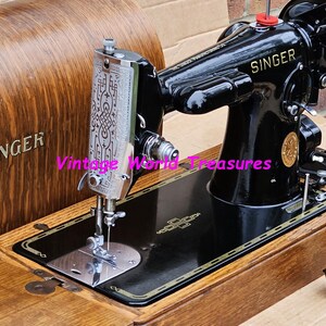 Singer 201K2 Electric Vintage Sewing Machine With Potted Motor - Etsy