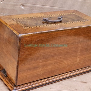 Antique Wertheim Superba Sewing Machine: Fiddle Base, Mother of Pearl ...