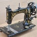 LA MODERNE Hurtu Veritable Antique Lockstich Sewing Machine Paris Head ...