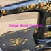 Antique Singer VS2 Fiddle Base Treadle Sewing Machine Head Painted Pink ...