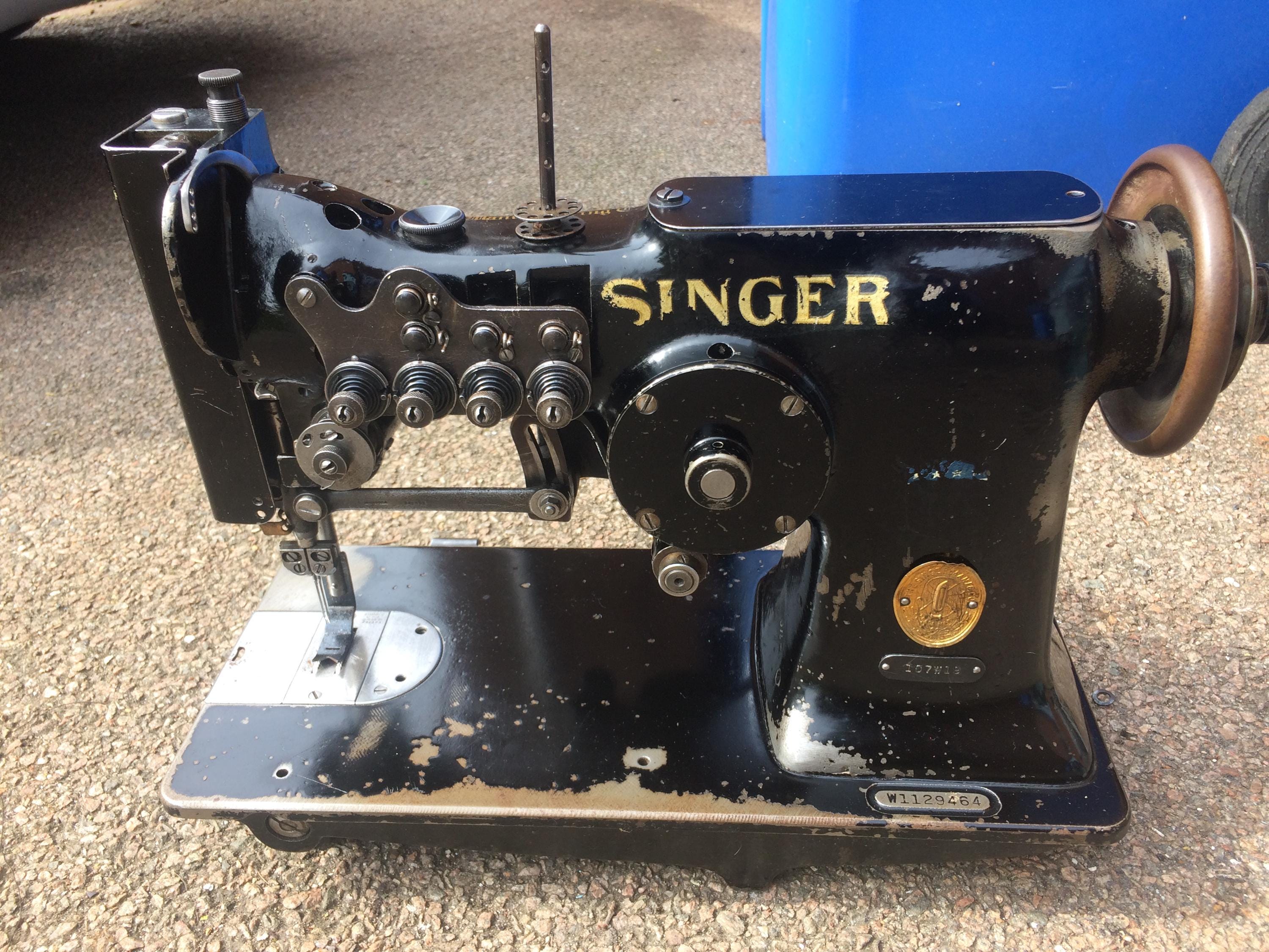 Singer 107 Industrial Sewing Machine Head - Etsy