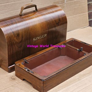 Vintage Singer 99, 99K Sewing Machine Bentwood Case Only - Etsy