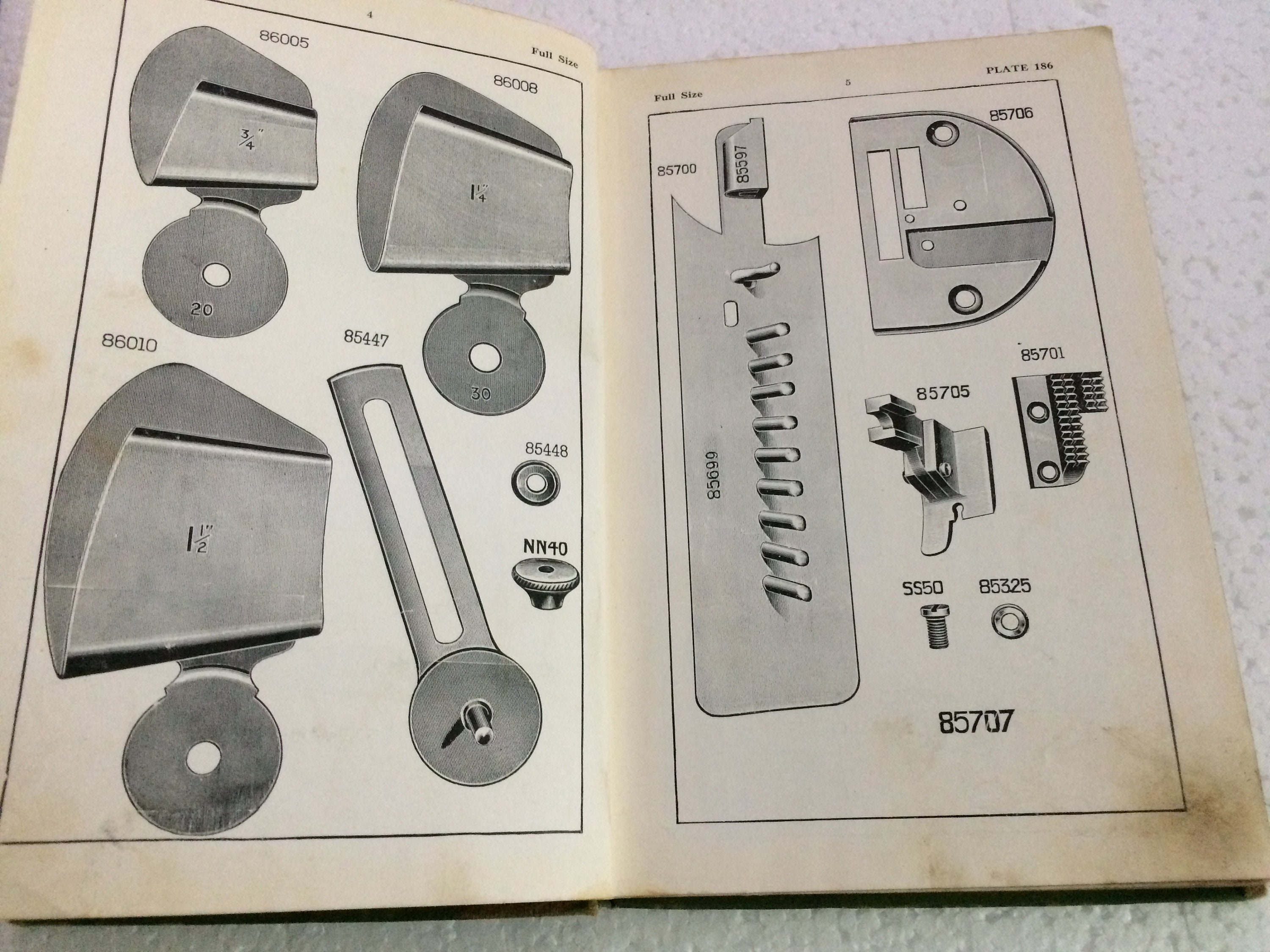 Illustrated List of Parts for Singer 31K Machines Manual - Etsy