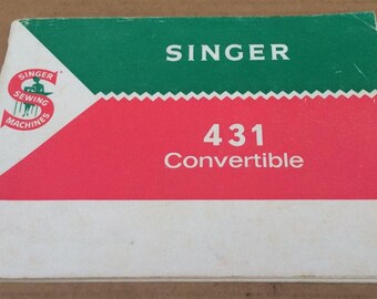 Singer 320K23 Sewing Machine Instruction Manual - Etsy