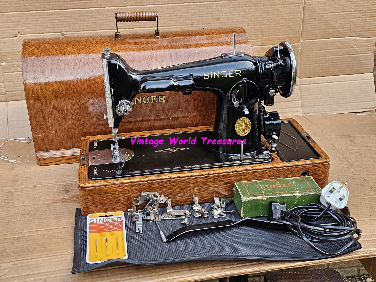 Singer 201K2 Electric Vintage Sewing Machine With Potted Motor - Etsy