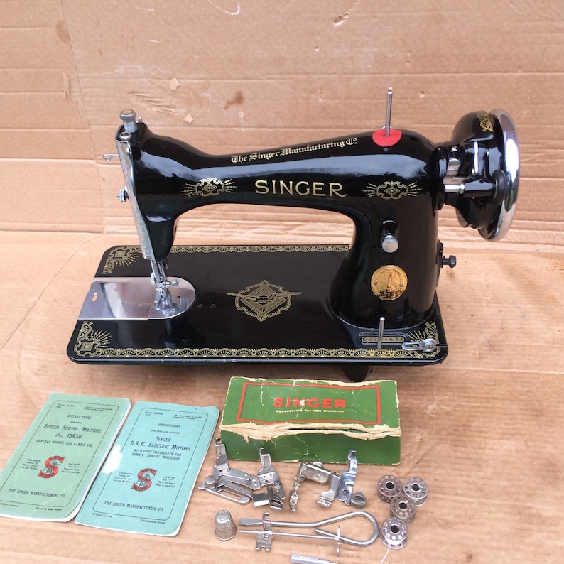 Singer 15K80 Sewing Machine Head: RAF Decals, Manuals & Accessories - Etsy