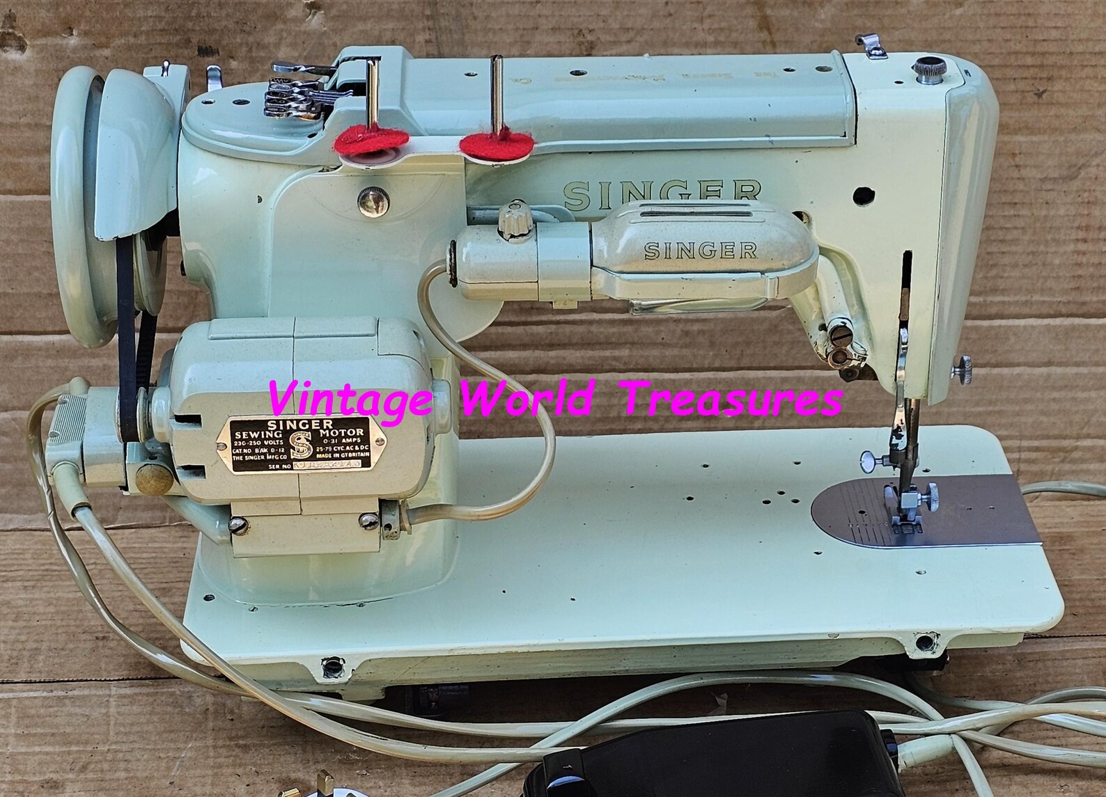 Vintage Singer 319K Zigzag Sewing Machine - Etsy