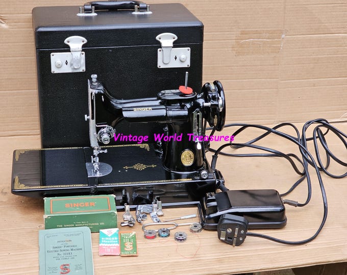 221K Singer Featherweight Sewing Machine - Etsy