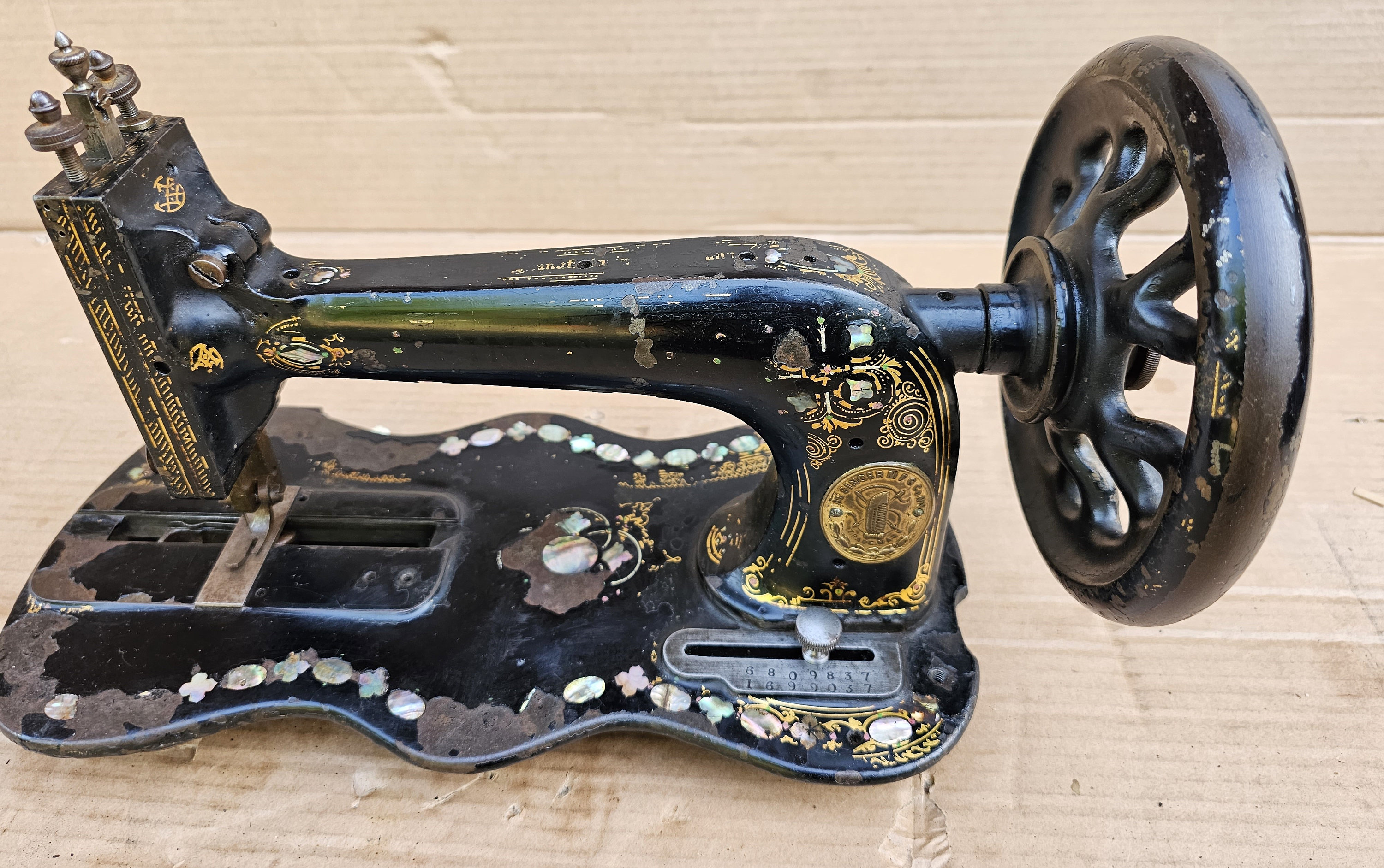 Singer 12K Fiddle Base Antique Sewing Machine Head Only - Etsy