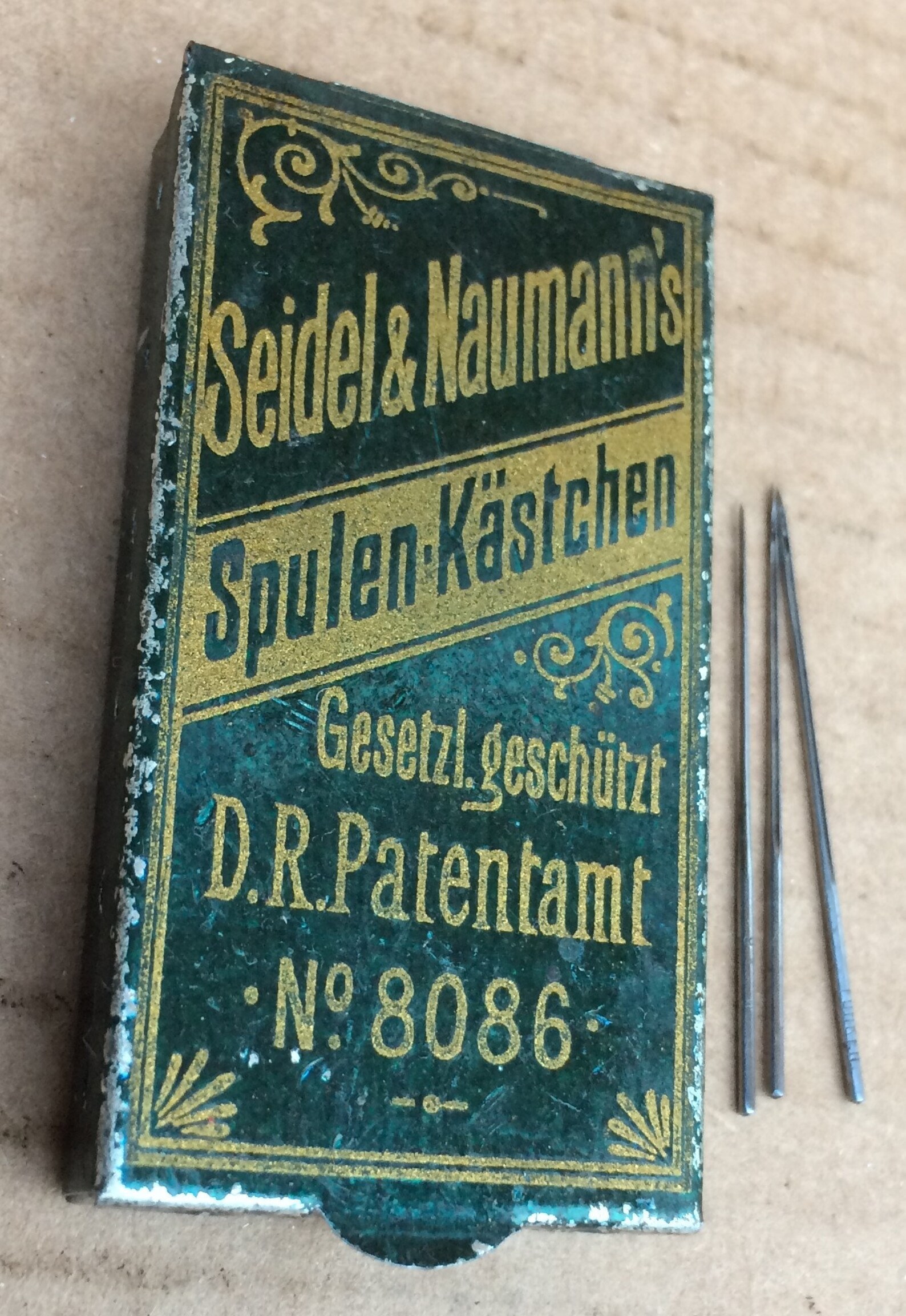 Seidel & Naumann Sewing Machine Needles and Rare Bobbin Holder Case - Etsy
