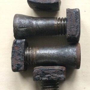 Antique Singer Treadle Sewing Machine Mounting Bolts and Nuts - Etsy UK