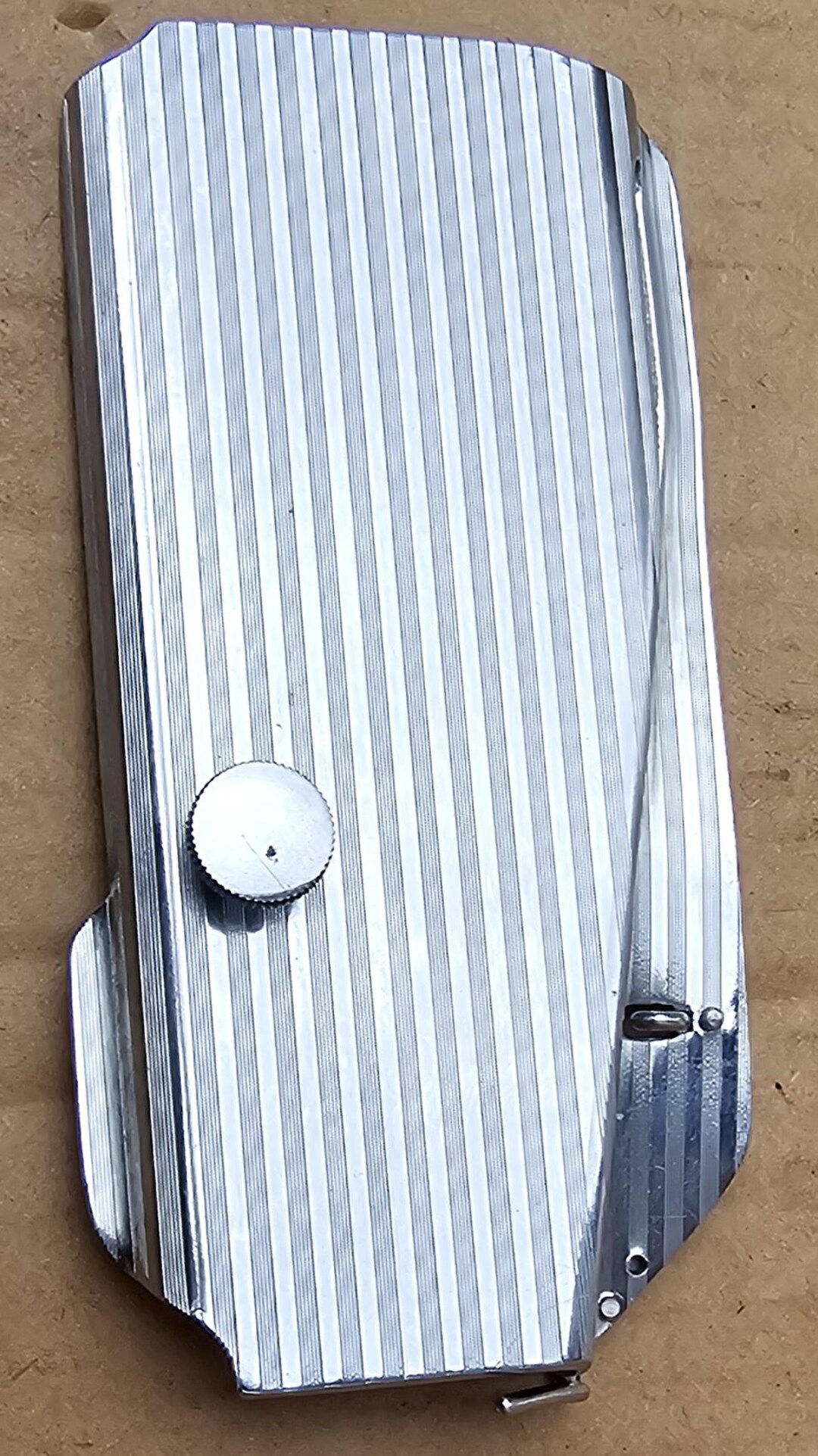 Singer 221, 222K Featherweight Sewing Machine Striated Side Face Plate ...