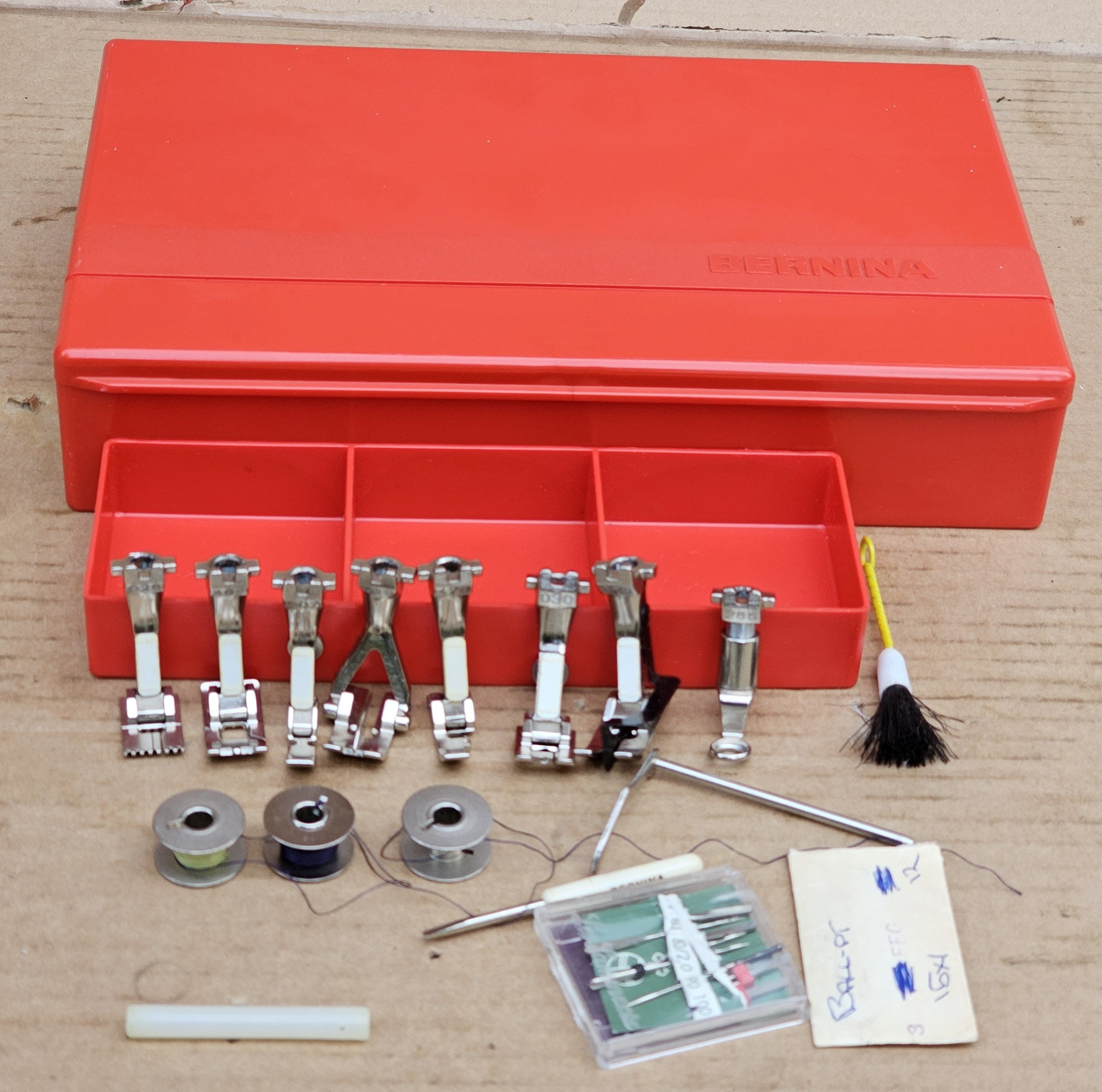 Vintage Old Bernina Sewing Machine Attachments/accessories and - Etsy