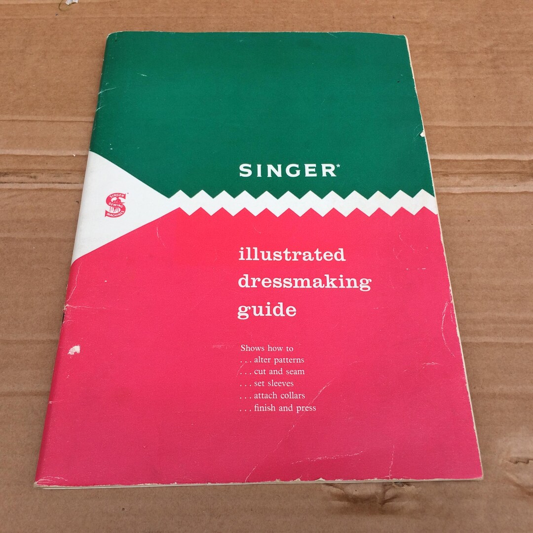 Singer Illustrated Dressmaking Guide Booklet - Etsy