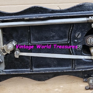 Antique Singer VS2 Fiddle Base Treadle Sewing Machine Head Painted Pink ...