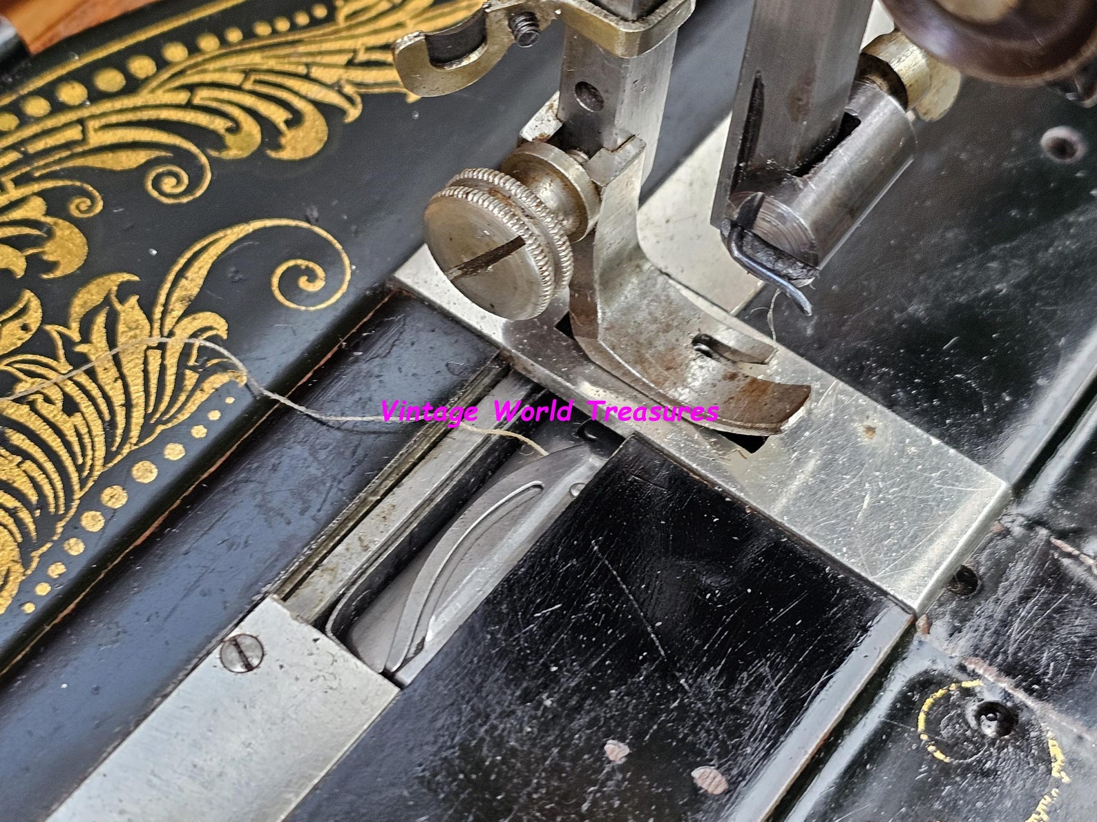 The Climax (kay & Co.) Fiddle Base Hand Crank Sewing Machine With Case ...