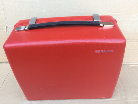 Red Vintage Bernina Sewing Machine Case Only - Etsy