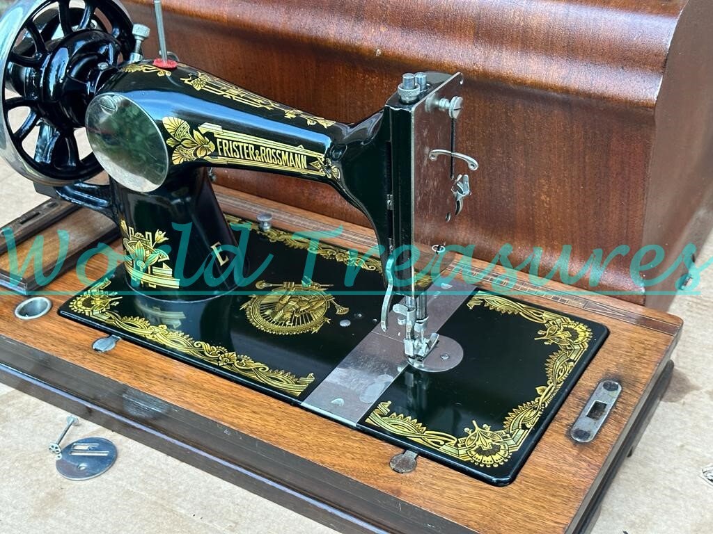 Frister Rossmann Model E Vintage Hand Crank Sewing Machine - Etsy