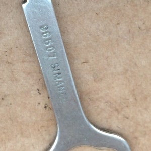 Vintage Singer Simanco 96507 Key for Sewing Machine Wooden Bentwood ...