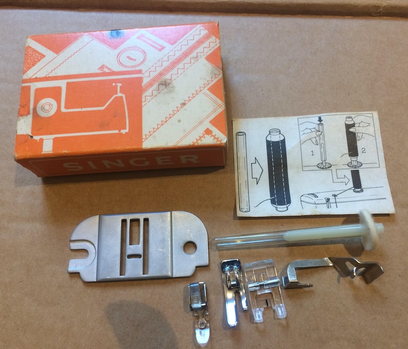 Vintage Singer 700 Series Sewing Machine Attachments - Etsy