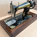 Singer 15K Sphinx Antique Electric Sewing Machine - Etsy