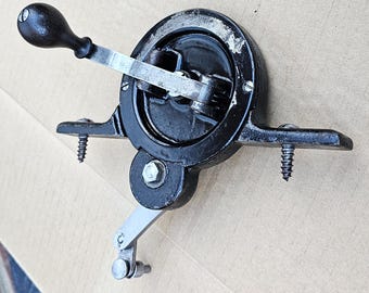 Antique Hand Crank Singer Sewing Machine With Bentwood Case Handle - Etsy