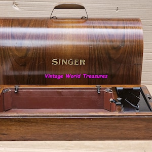Vintage Singer 99, 99K Sewing Machine Bentwood Case Only - Etsy