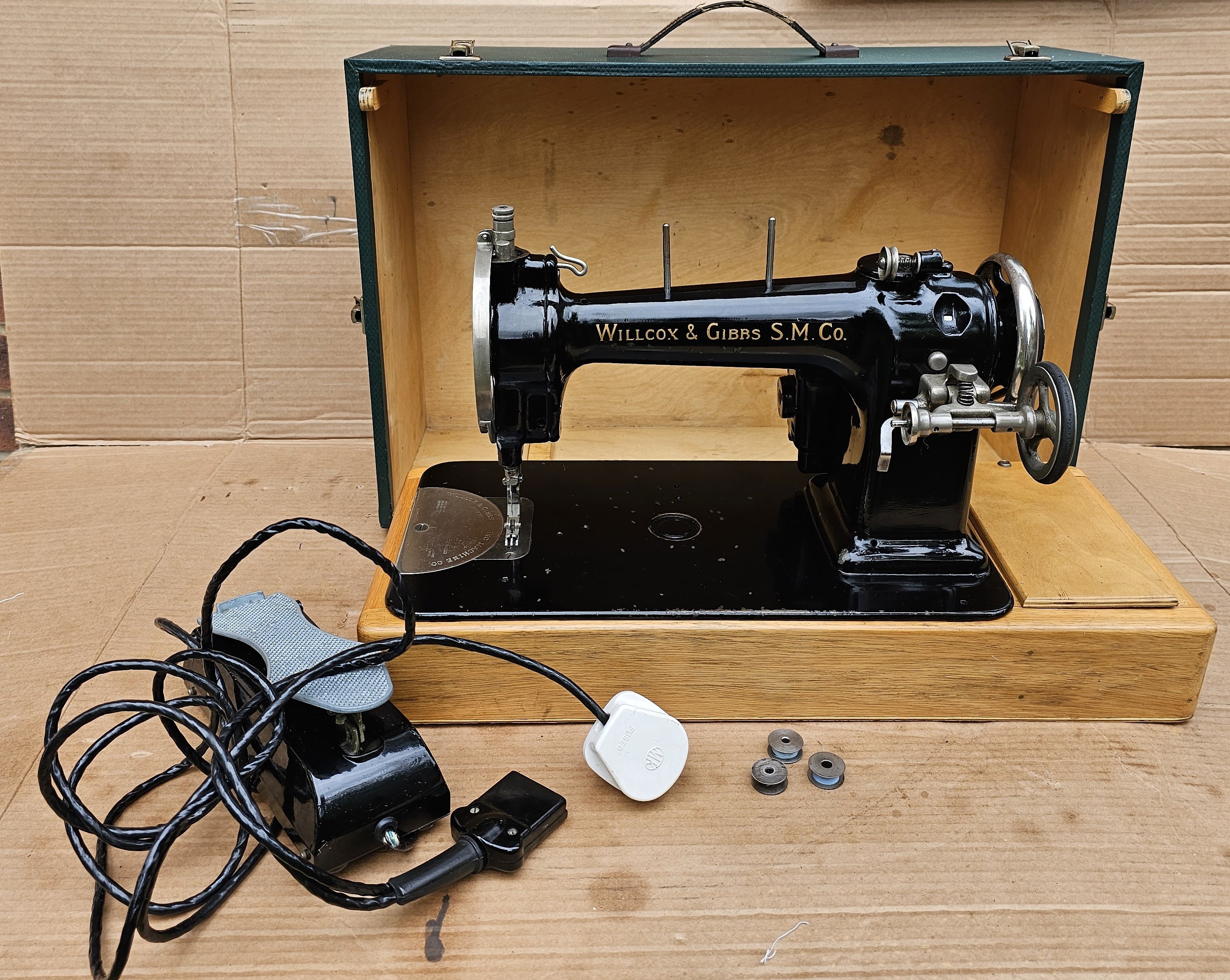 Willcox & Gibbs High Speed Lock-stitch Sewing Mchine Machine - Etsy