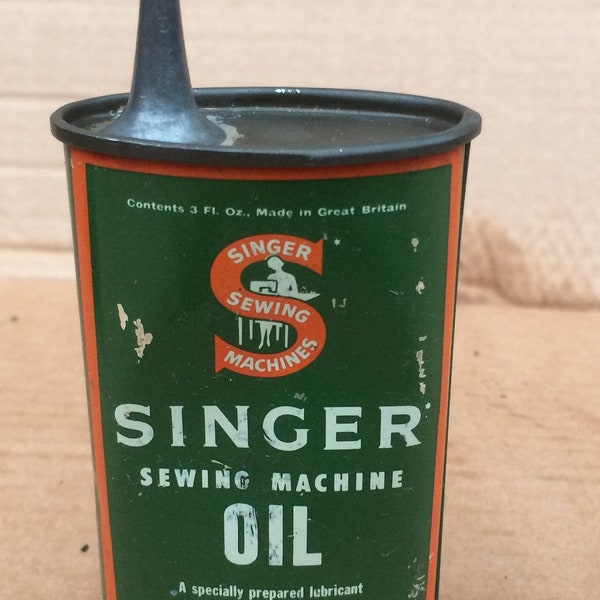 Singer Sewing Machine Oil Can - Etsy