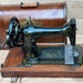Antique Singer VS3 Hand-crank Sewing Machine: Scrolls and Roses Decor ...