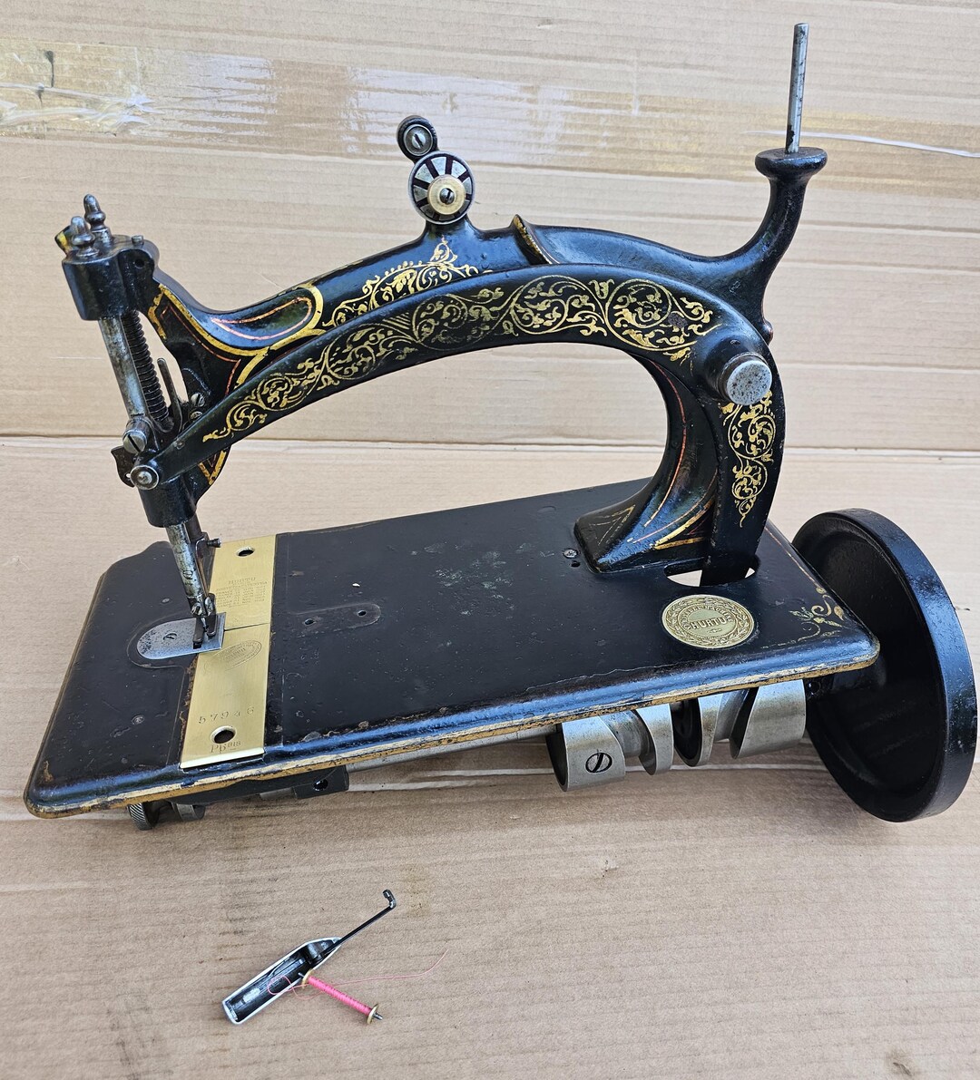 Hurtu Antique Lockstich Sewing Machine Paris Head Only. - Etsy