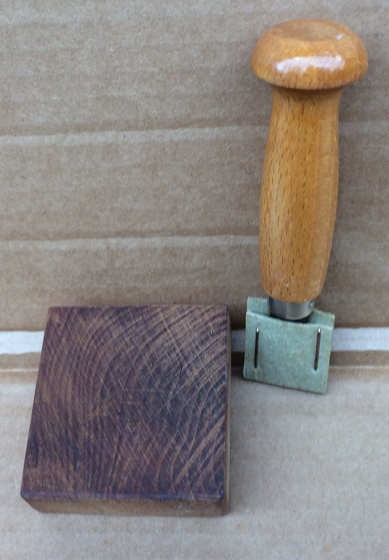 Vintage Bernina Buttonhole Cutter and Block - Etsy