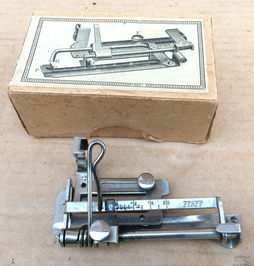 Pfaff Sewing Machine Tucker Attachment - Etsy