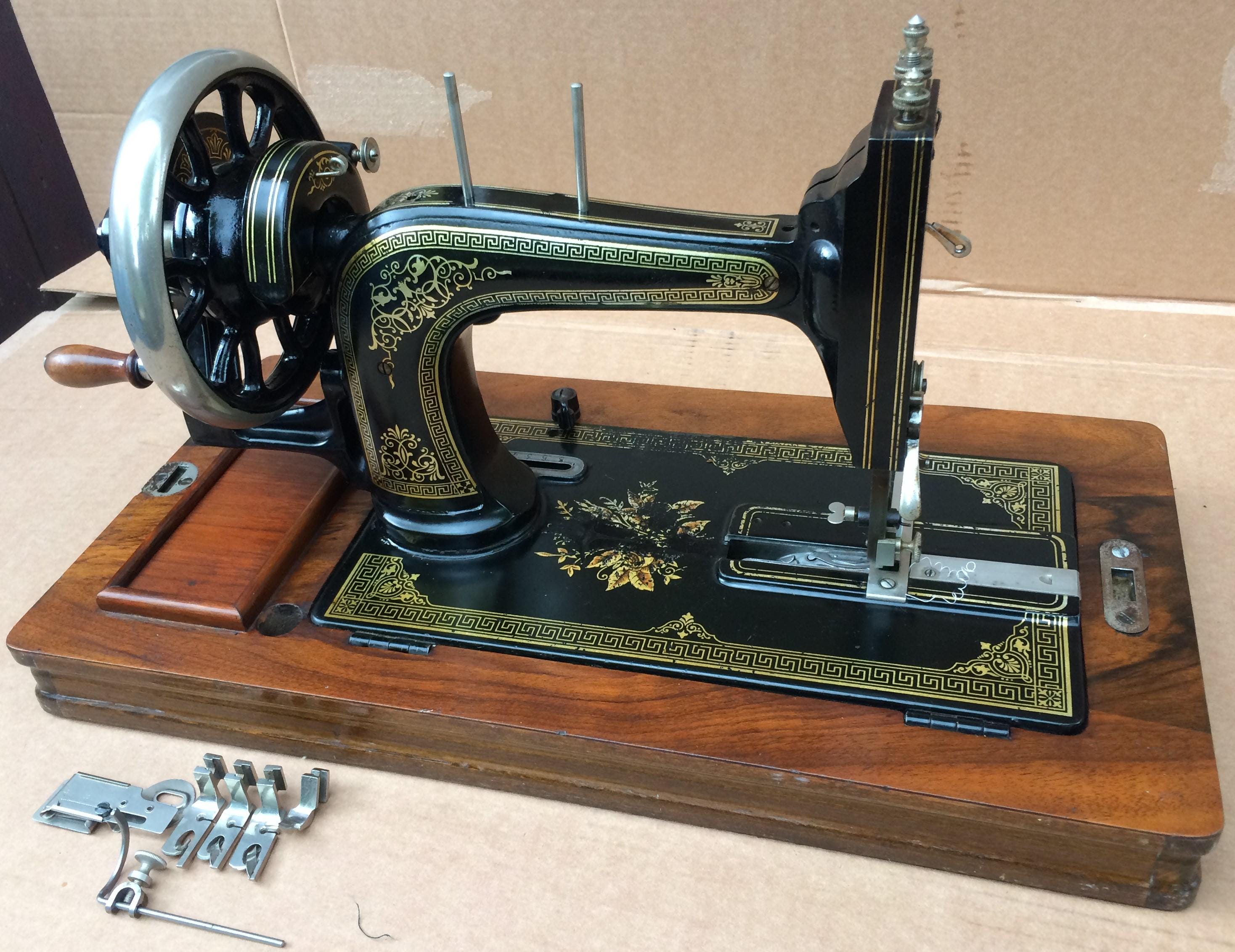 Veritas Antique Sewing Machine With Mother of Pearl - Etsy