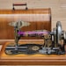 Singer 12K Fiddle Base Hand Crank Sewing Machine - Etsy