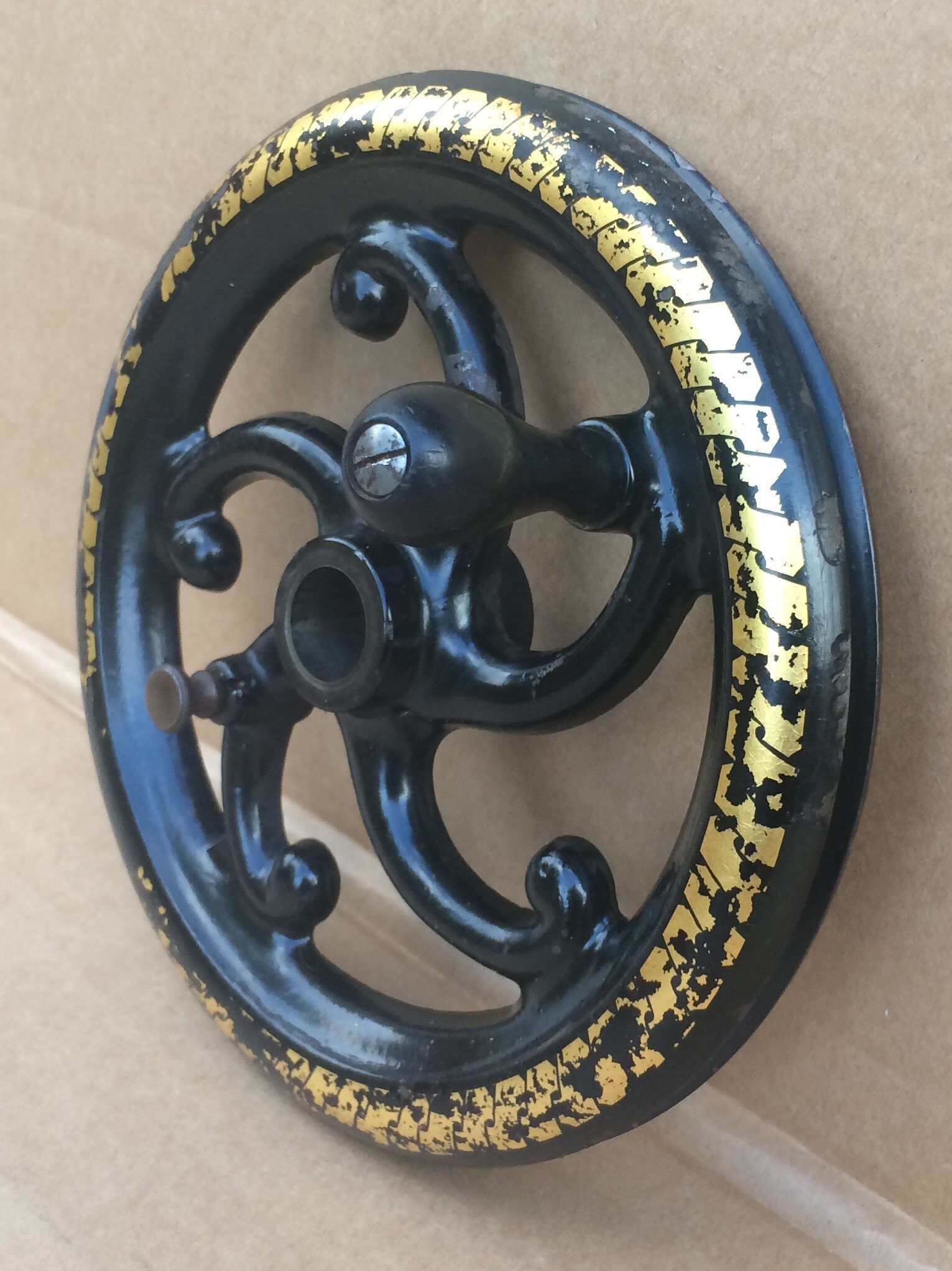 Antique Jones Serpentine Sewing Machine Balance Wheel - Etsy