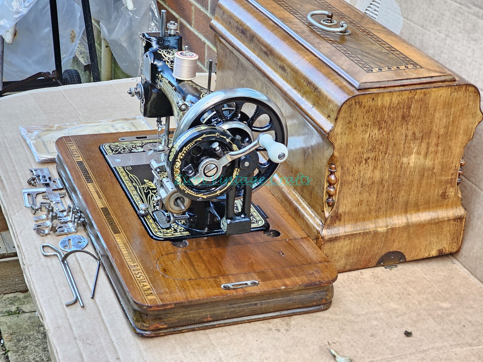 Antique Frister and Rossman Sewing Machine With Berlin Trade Mark - Etsy