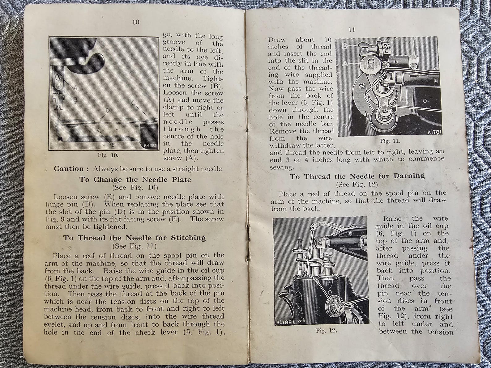 Singer 29K71 and 29K73 Leather Patcher Sewing Machine Instruction ...