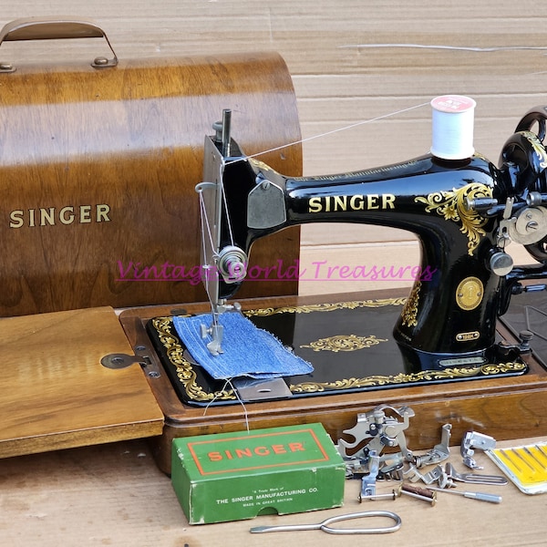 Vintage Singer Sewing Machine Decals - Etsy